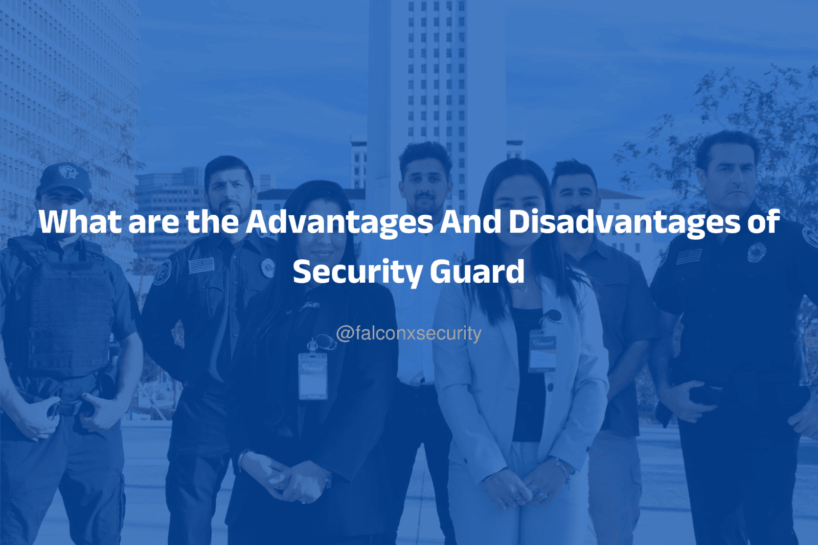 Best Security Guard Service Company - Falconx Security